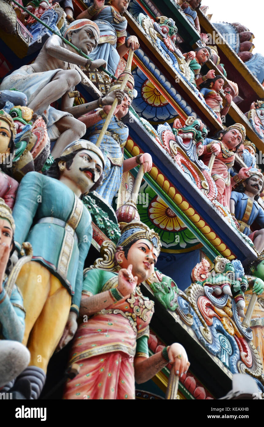 Sri Mariamman Temple Stock Photo - Alamy