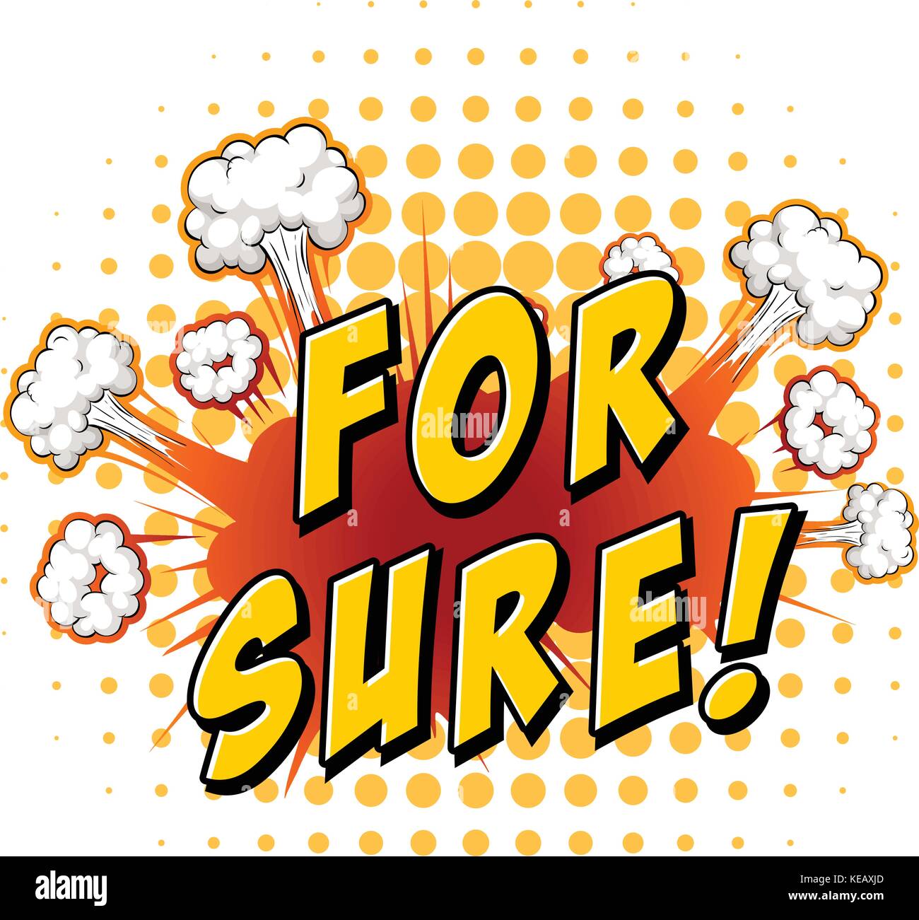 Wording with cloud explosion in the back Stock Vector Image & Art - Alamy