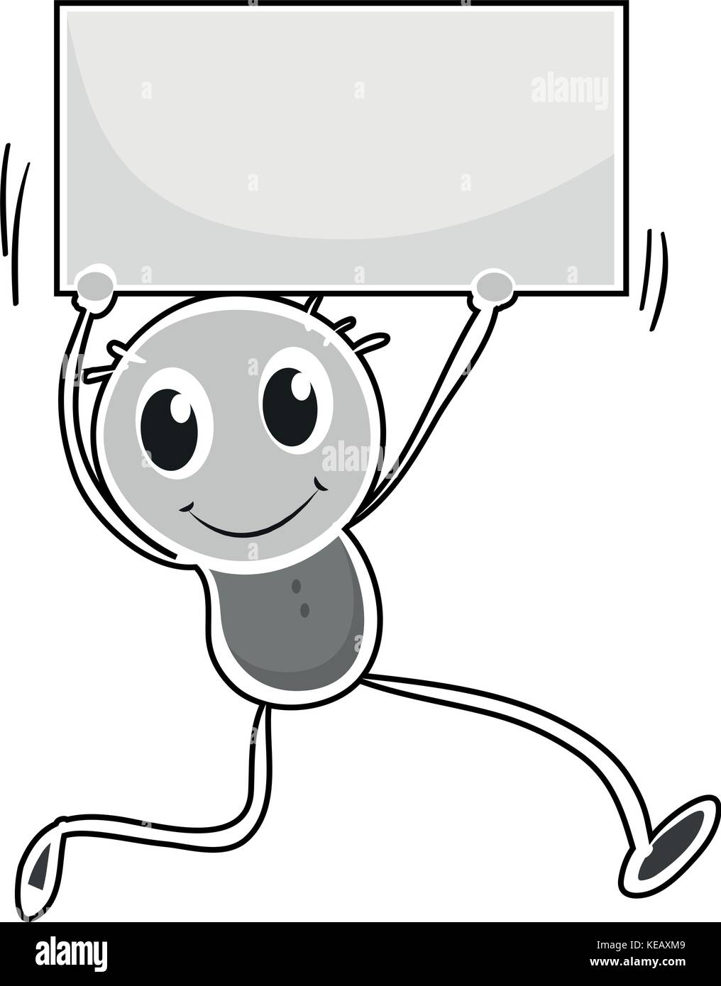 Man smiling text message Stock Vector Images - Alamy