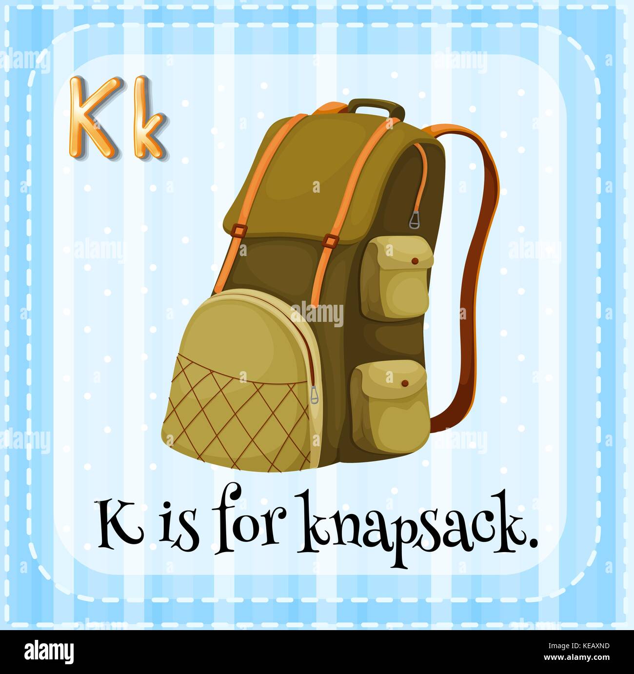 Kids knapsack vector vectors hi-res stock photography and images - Alamy