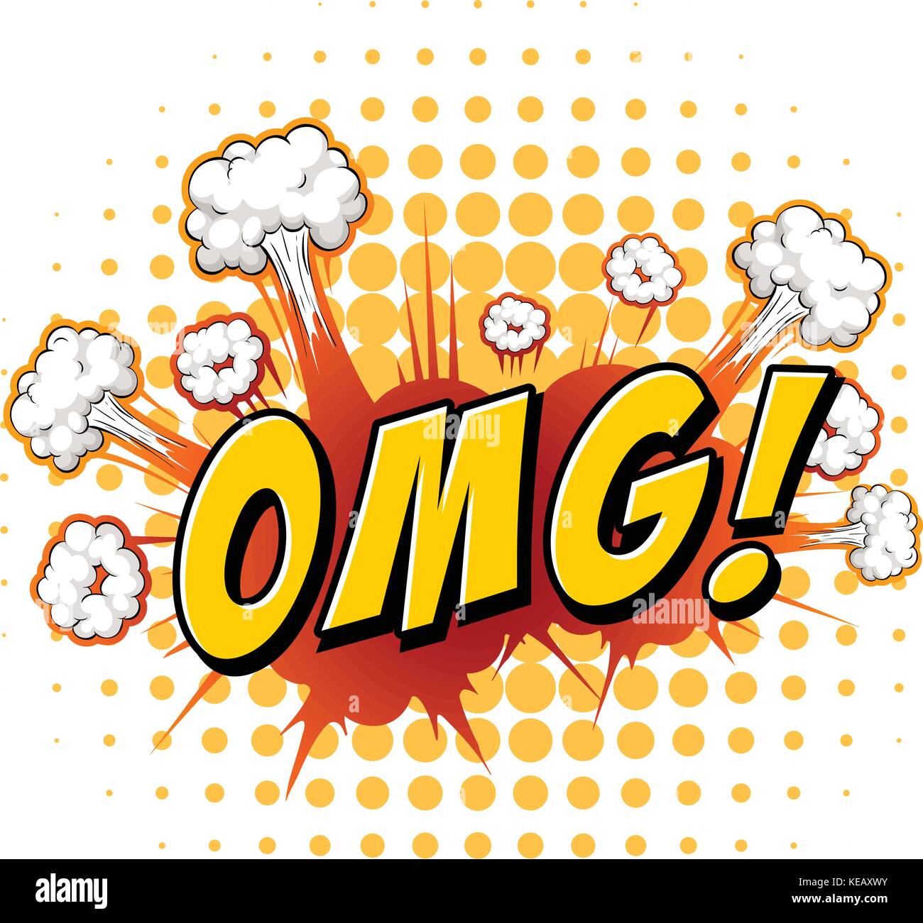 Omg message Stock Vector Images - Alamy