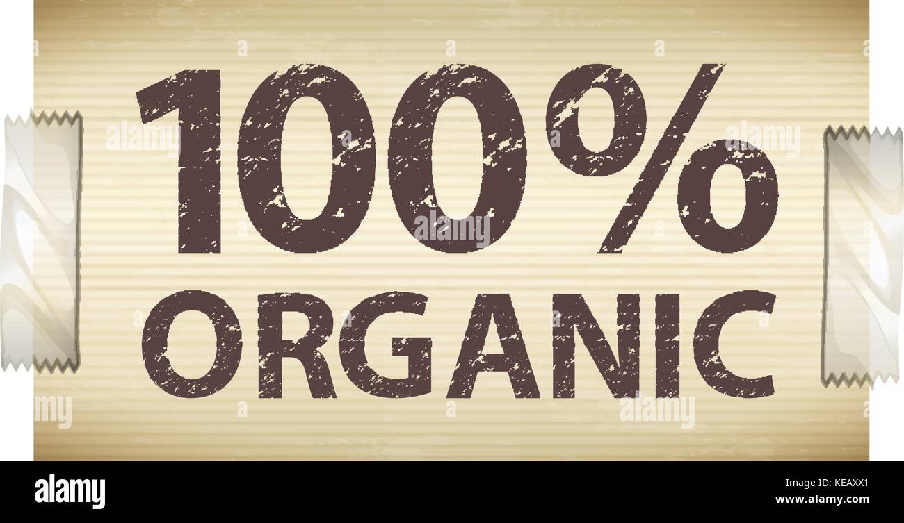 Advertisement for organic things Stock Vector Image & Art - Alamy