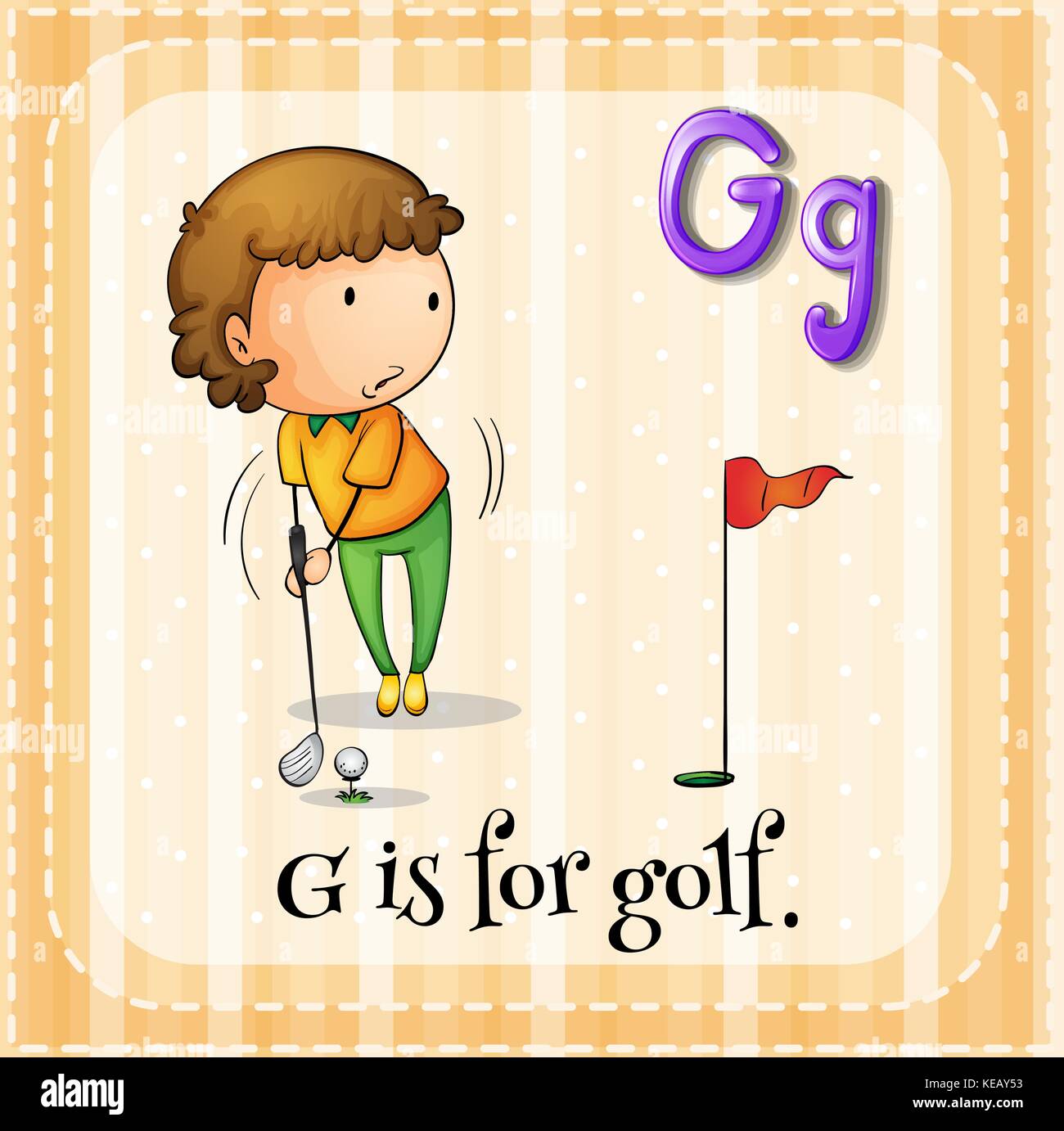 English golf player Stock Vector Images - Alamy