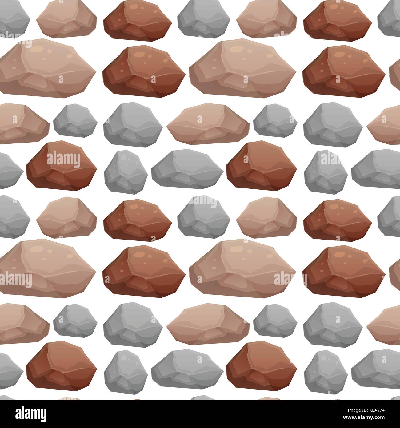 Seamless large and small rocks Stock Vector Image & Art - Alamy