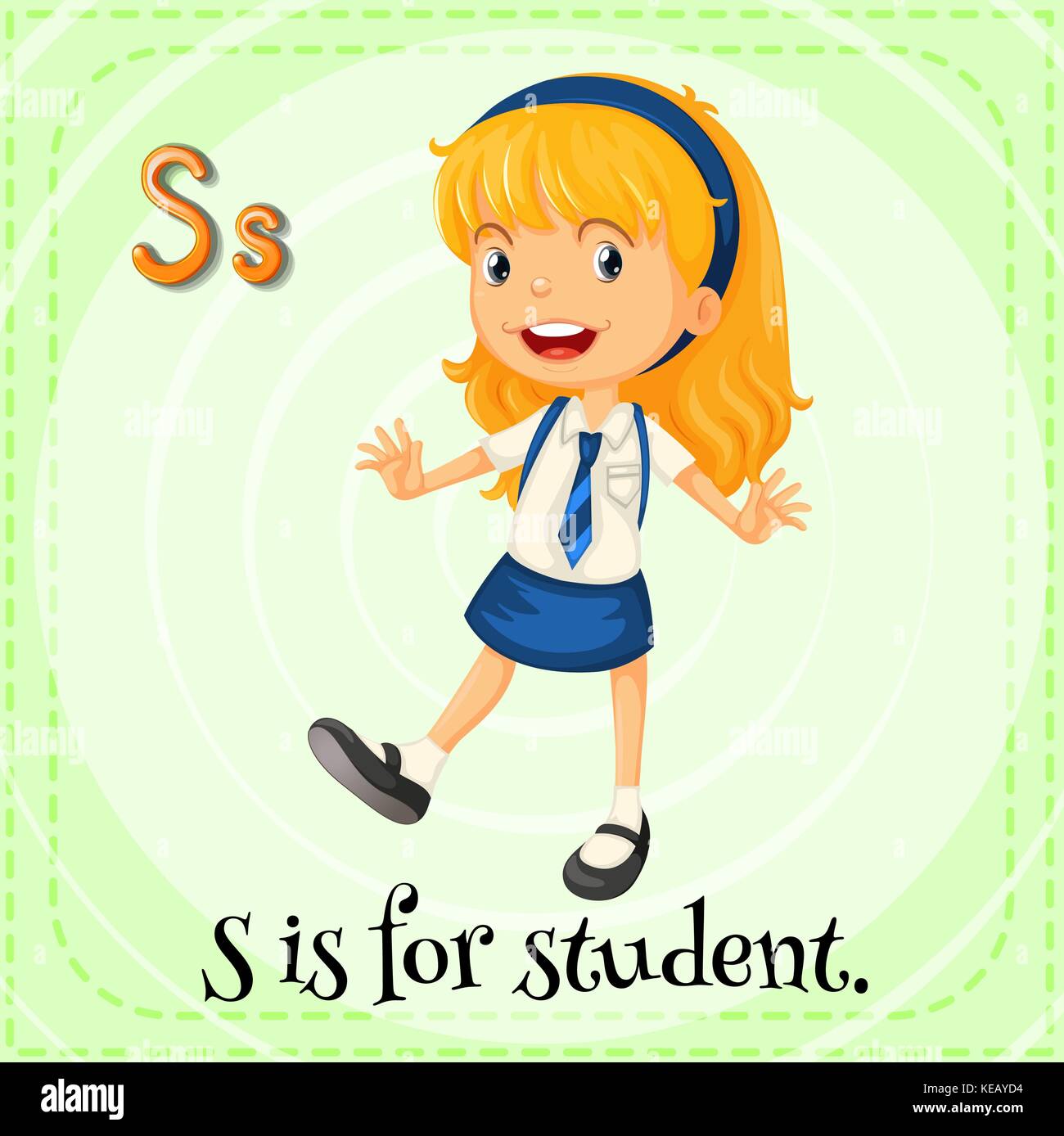 S is for student Stock Vector Image & Art - Alamy