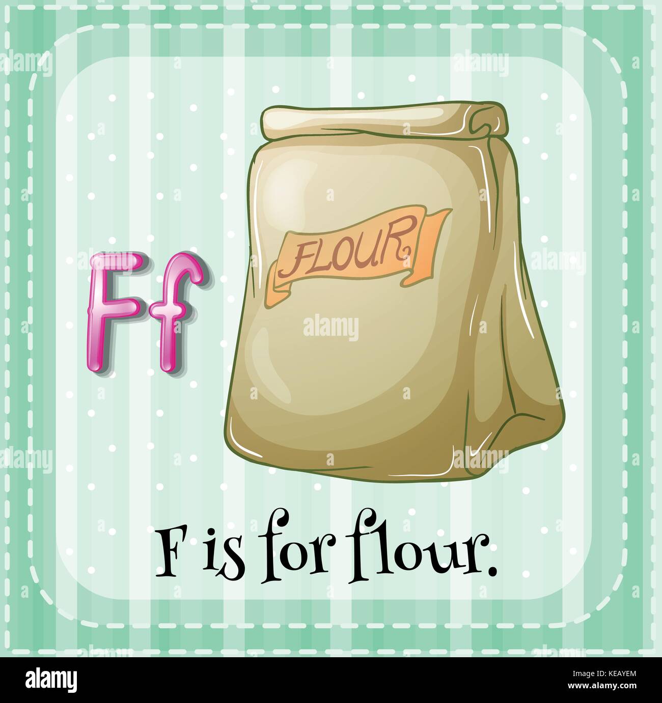 Cartoon bag flour hi-res stock photography and images - Alamy