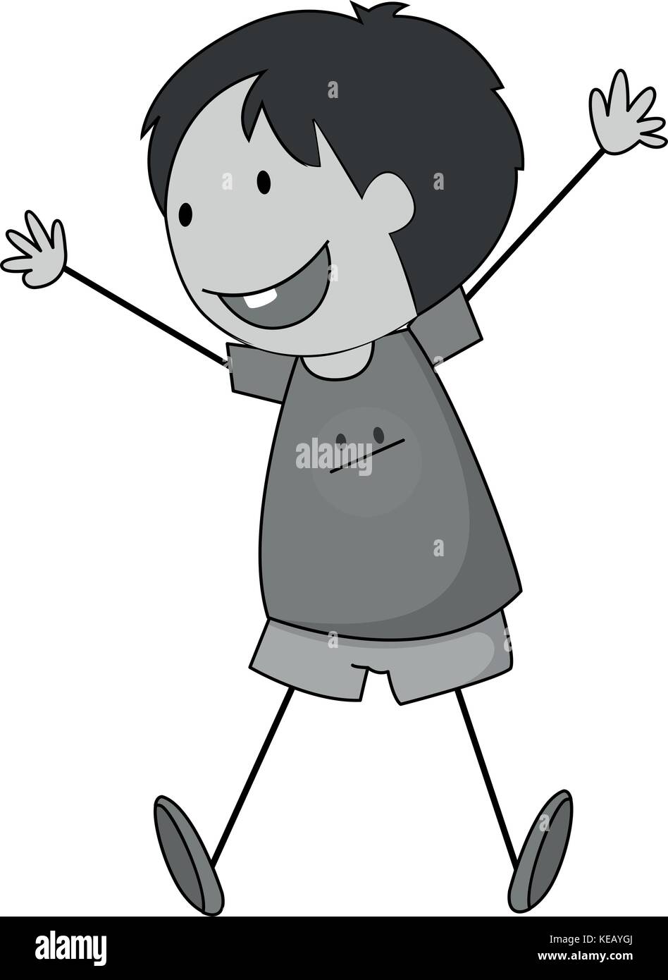 Having to be alone Stock Vector Images - Alamy