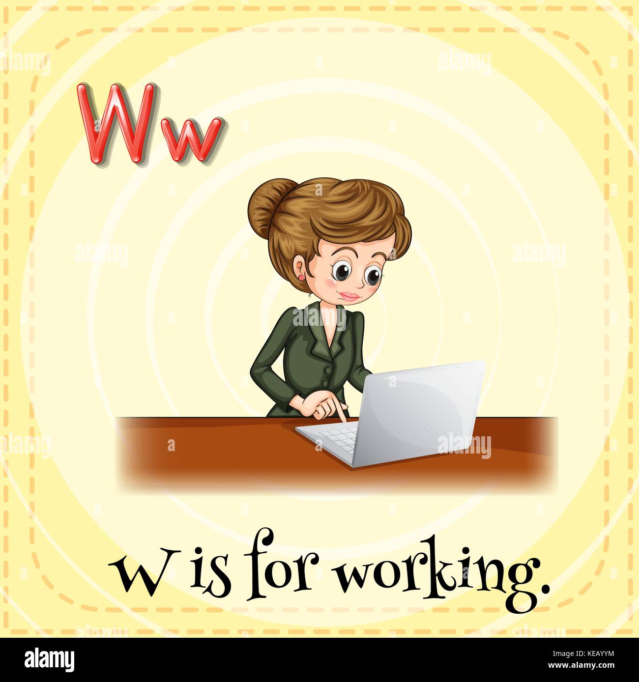 Spelling school poster drawing hi-res stock photography and images - Alamy