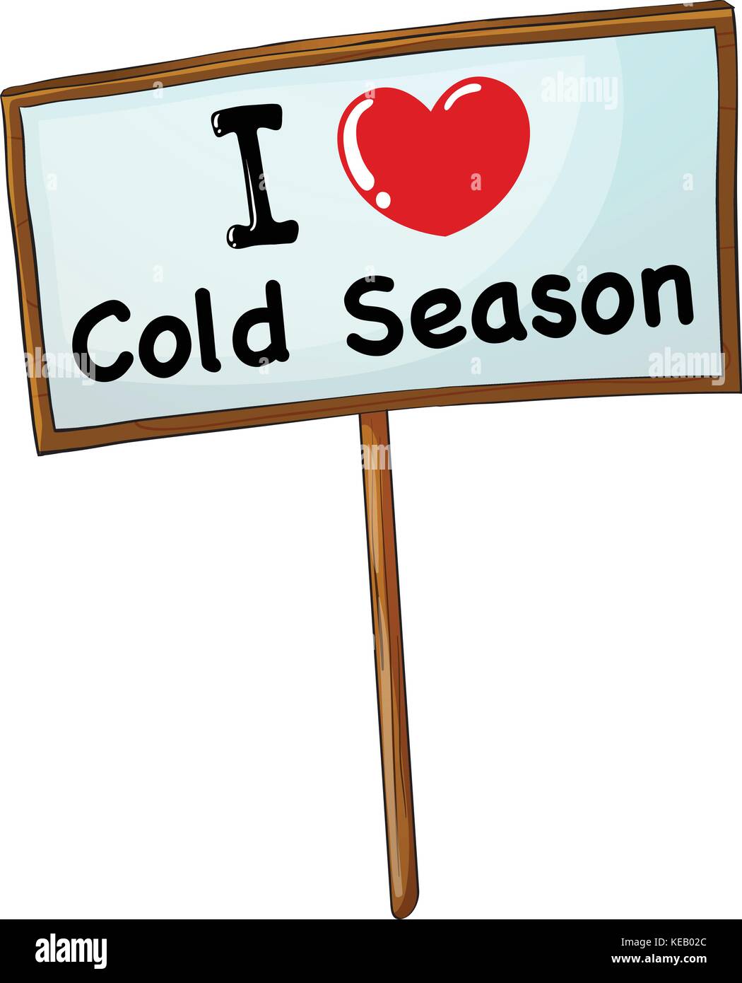 Love in cold climate Stock Vector Images - Alamy