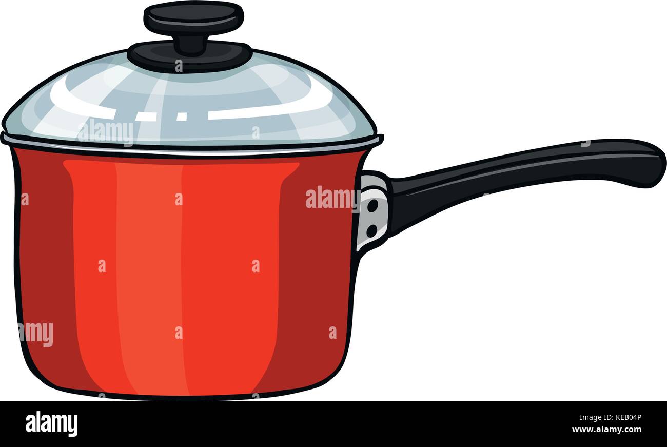 Close up pot with lid on Stock Vector Image & Art - Alamy