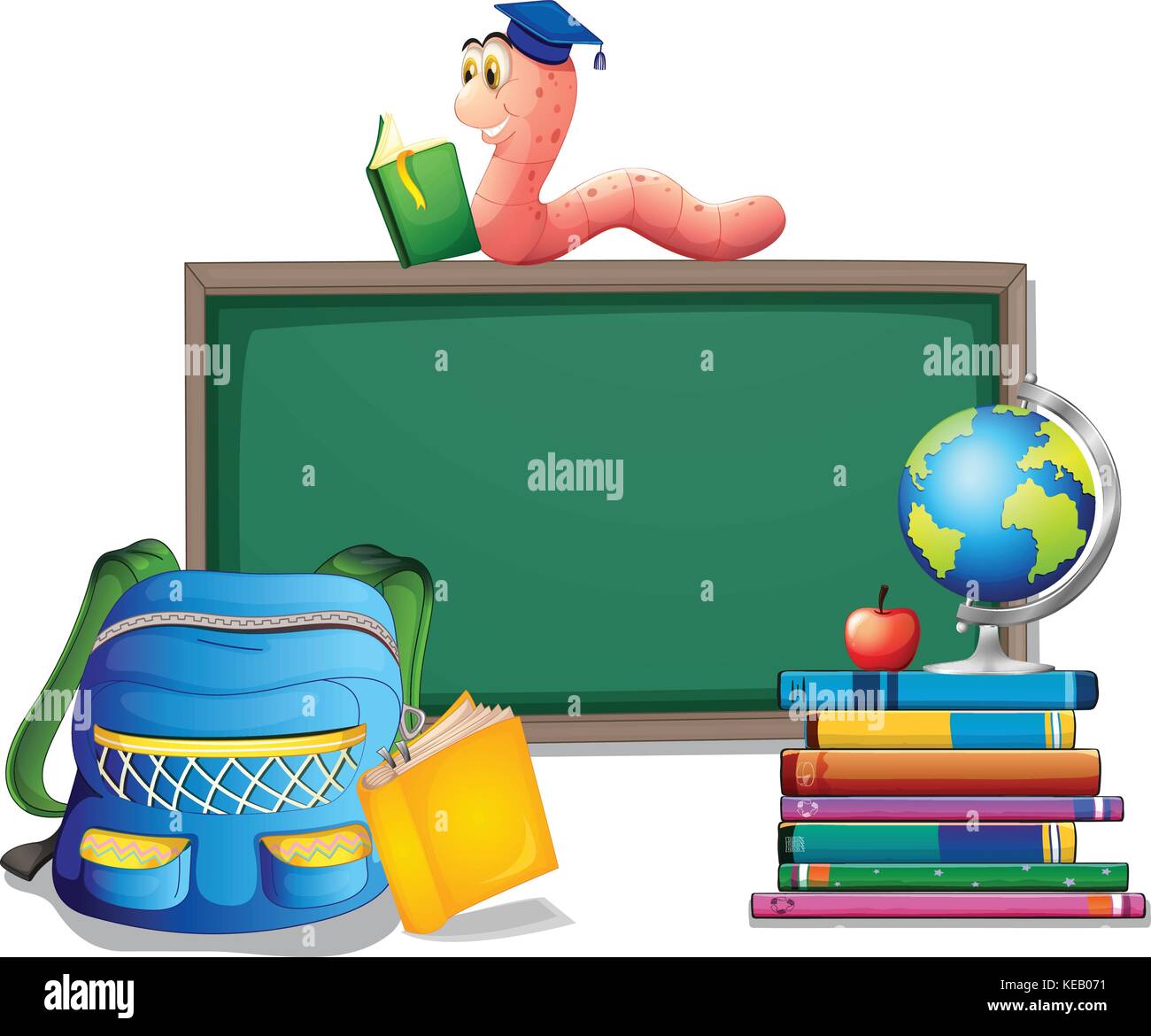 Chalkboard childhood Stock Vector Images - Alamy