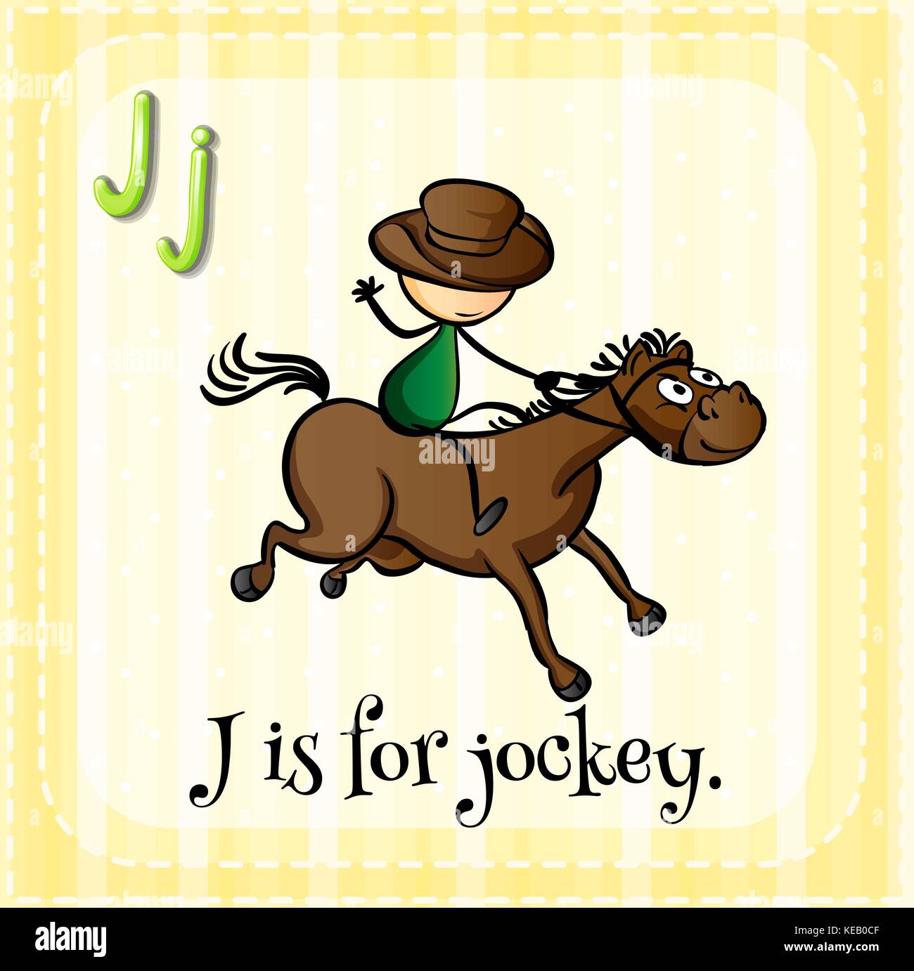 Jockey j Stock Vector Images - Alamy