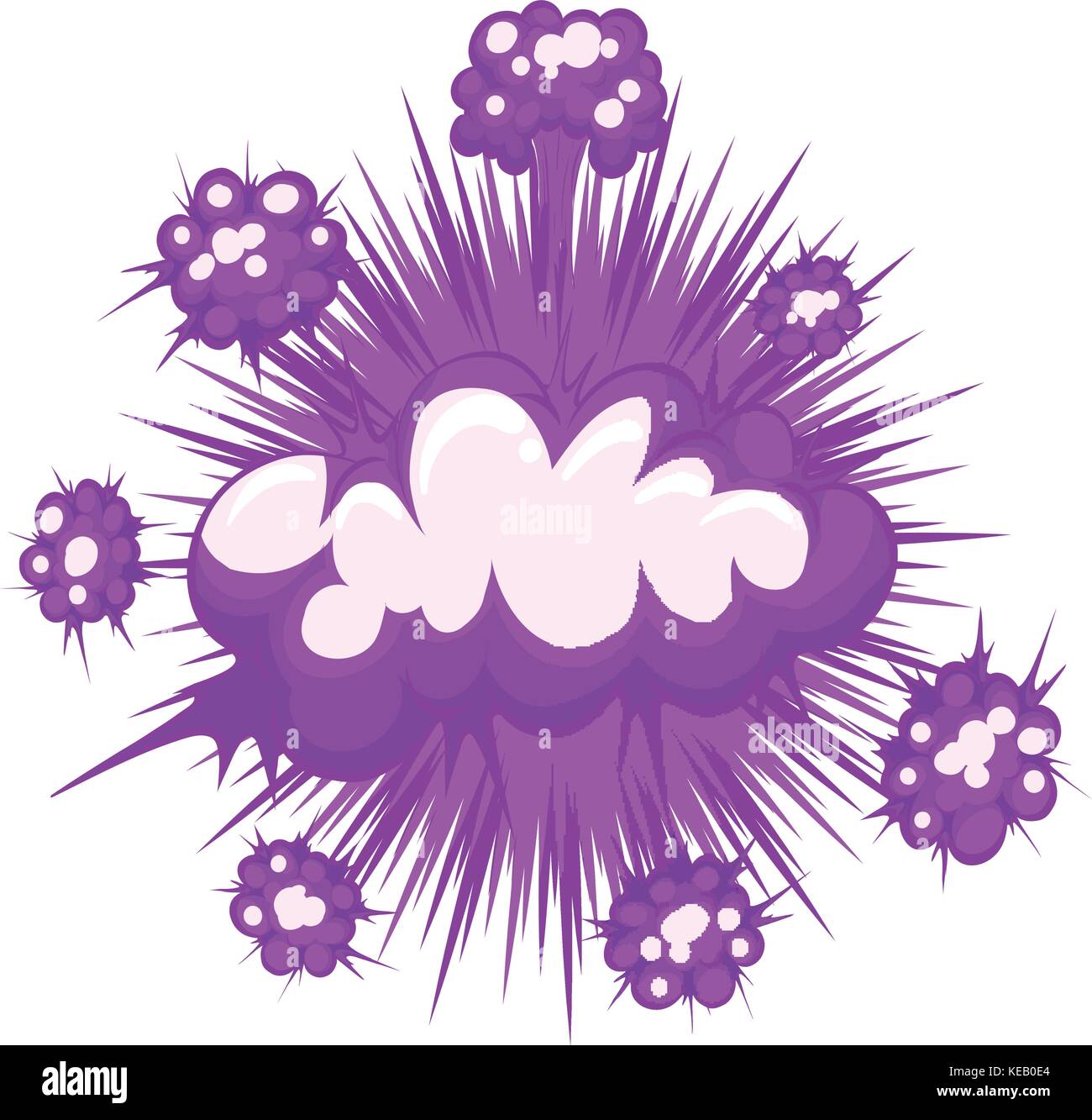 Close up purple cloud explosion Stock Vector Image & Art - Alamy