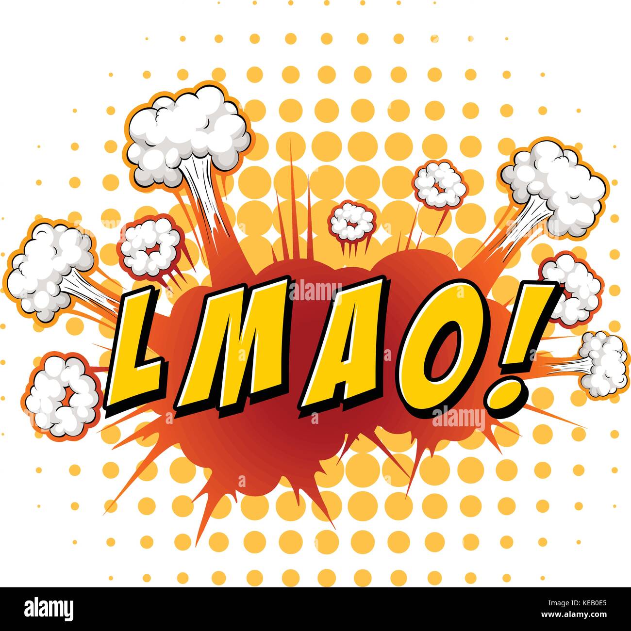 Word LMAO with explosion background Stock Vector Image & Art - Alamy