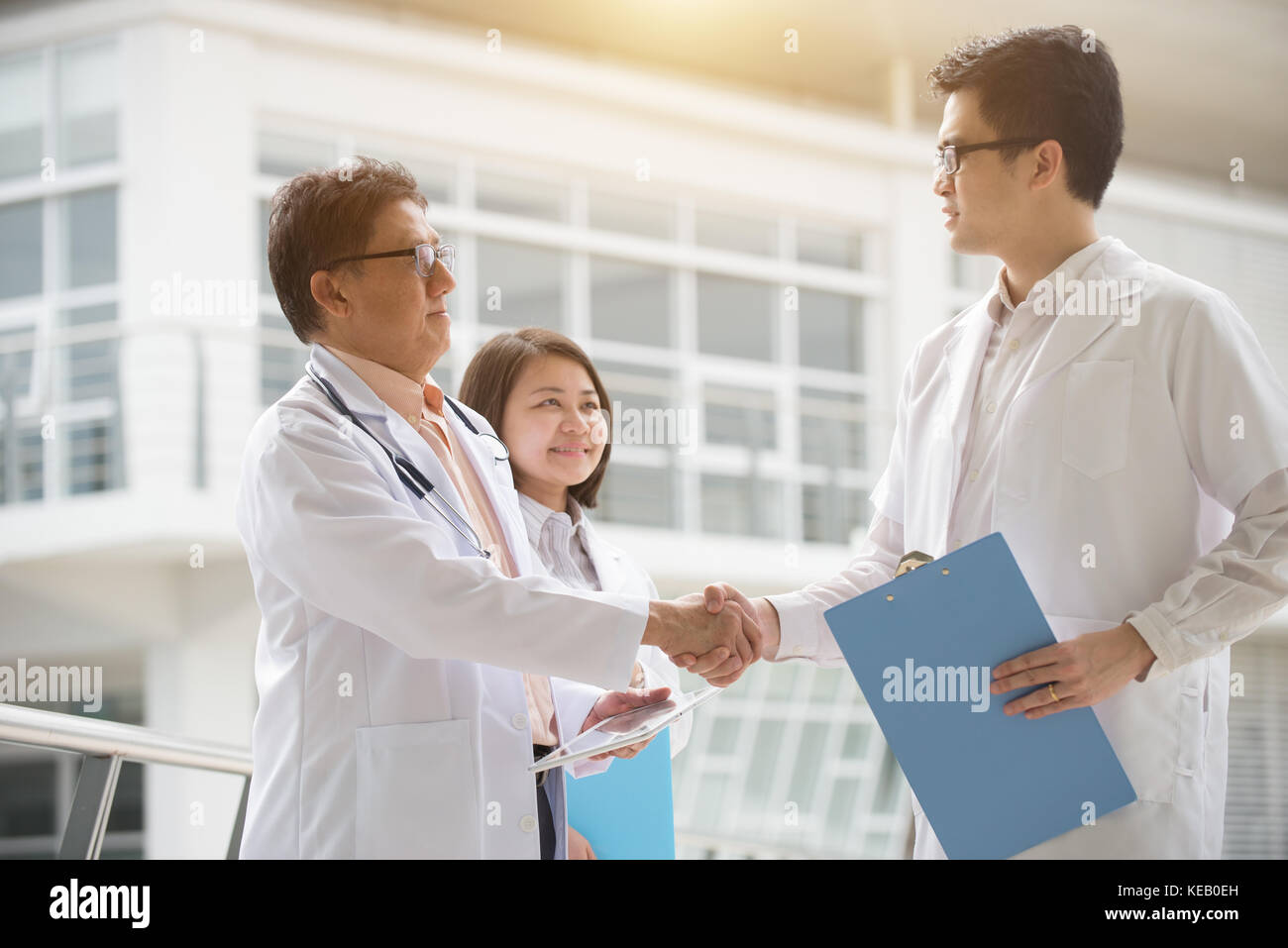 asian medical team outdoor Stock Photo - Alamy