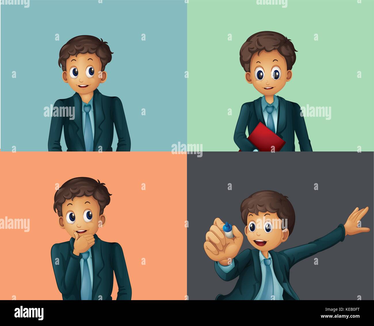 Men man write Stock Vector Images - Alamy