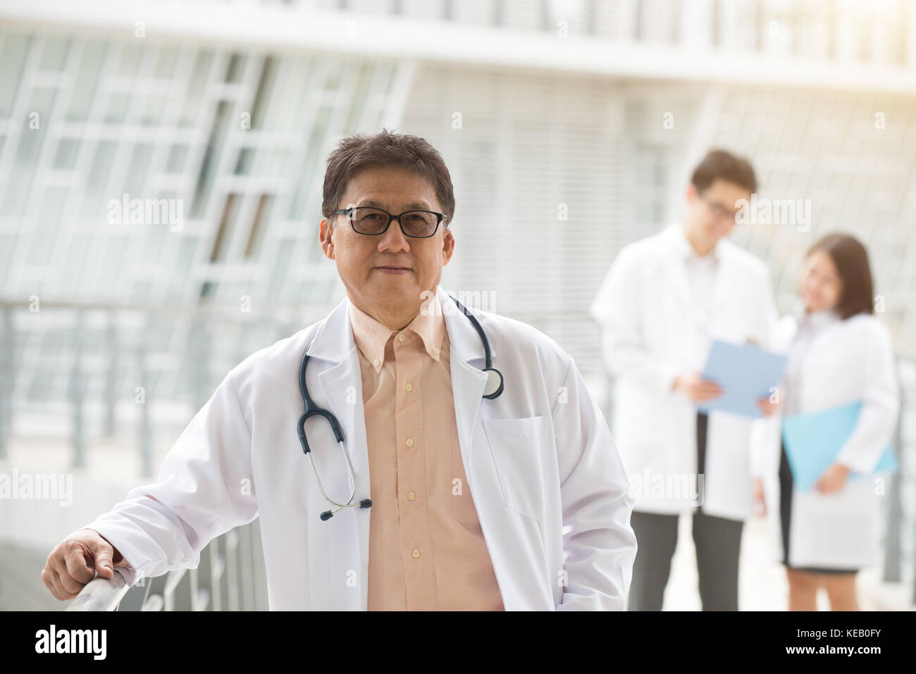 asian medical team outdoor Stock Photo - Alamy
