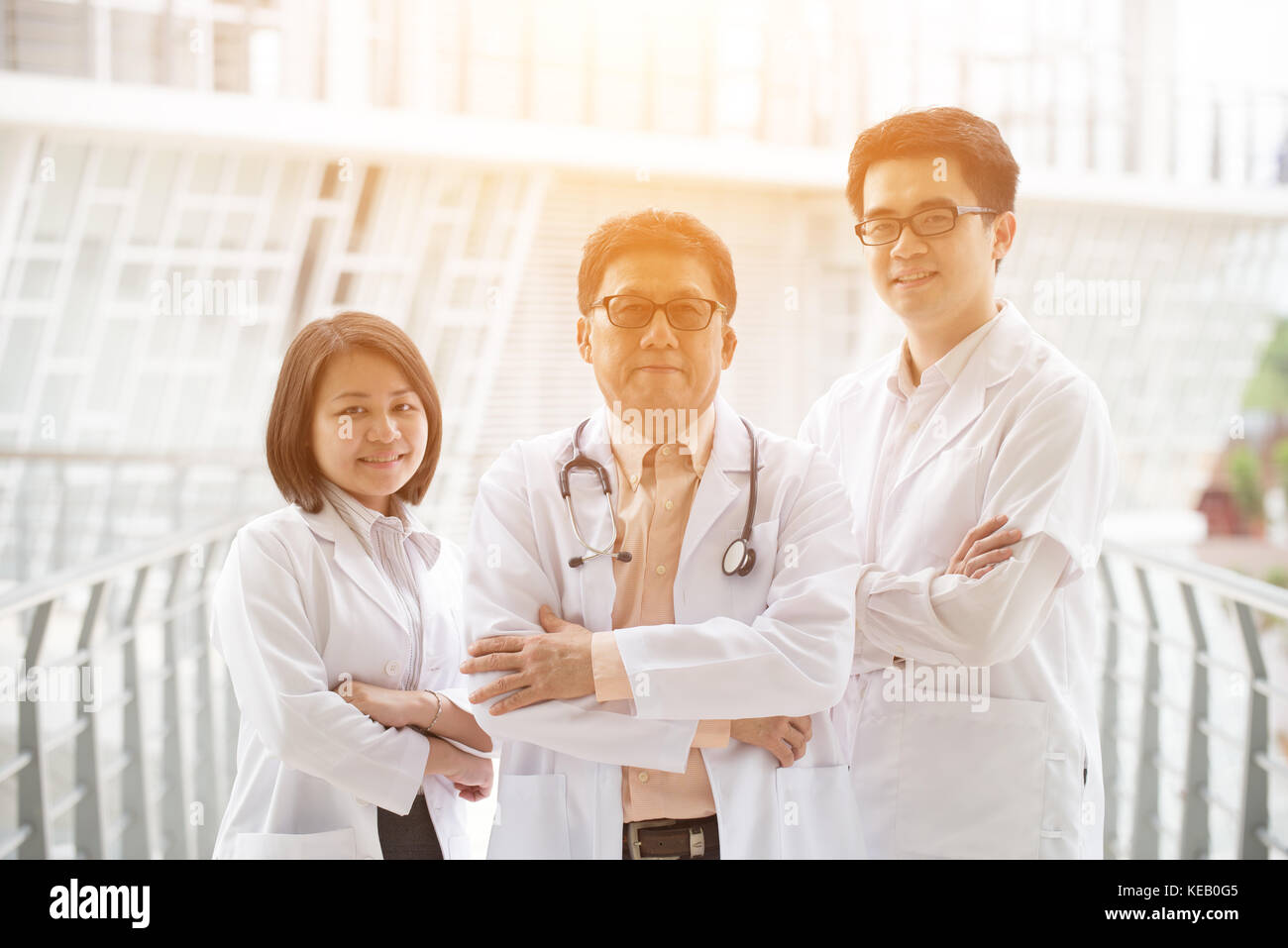 asian medical team outdoor Stock Photo - Alamy