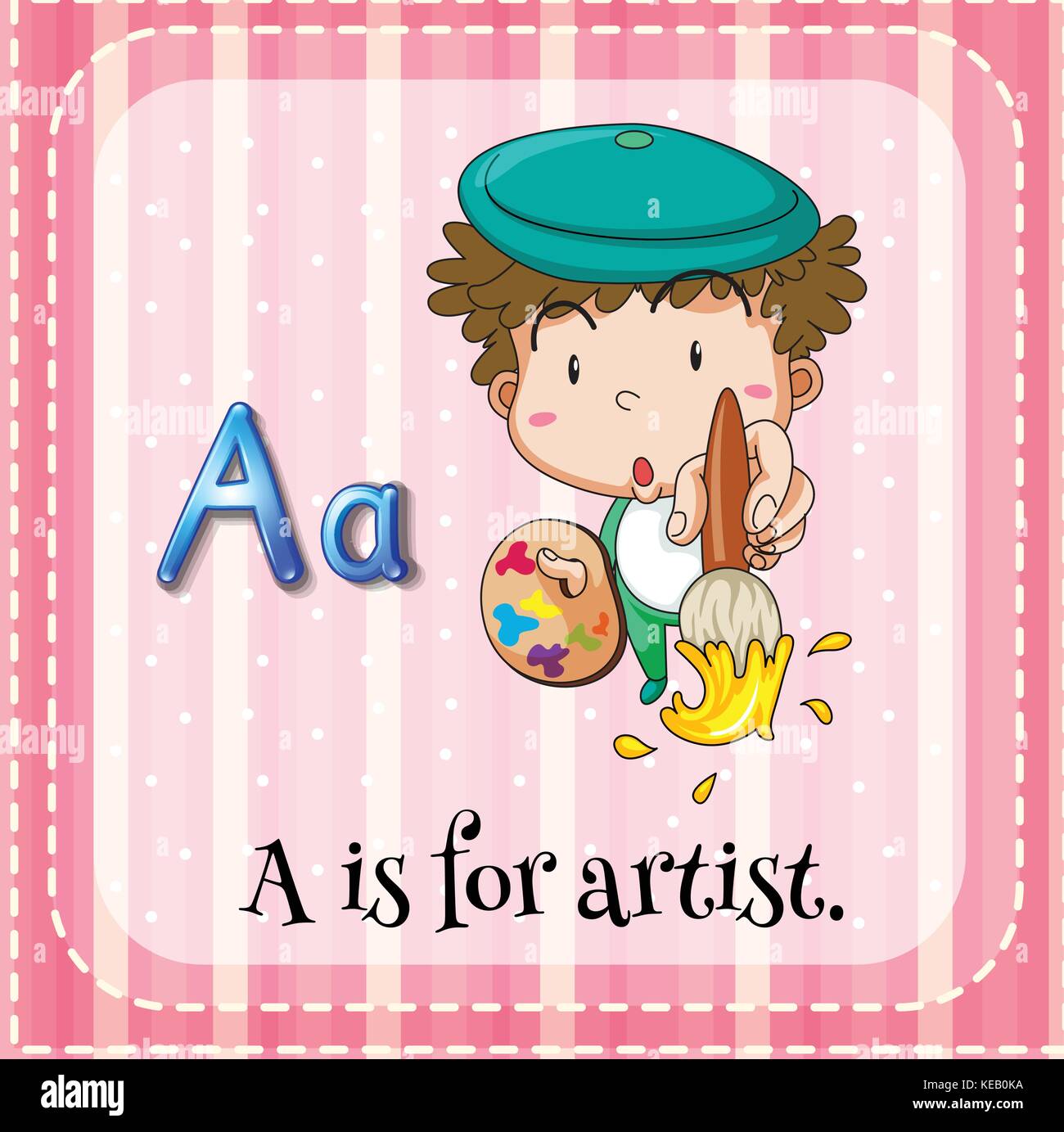 An english painter Stock Vector Images - Alamy