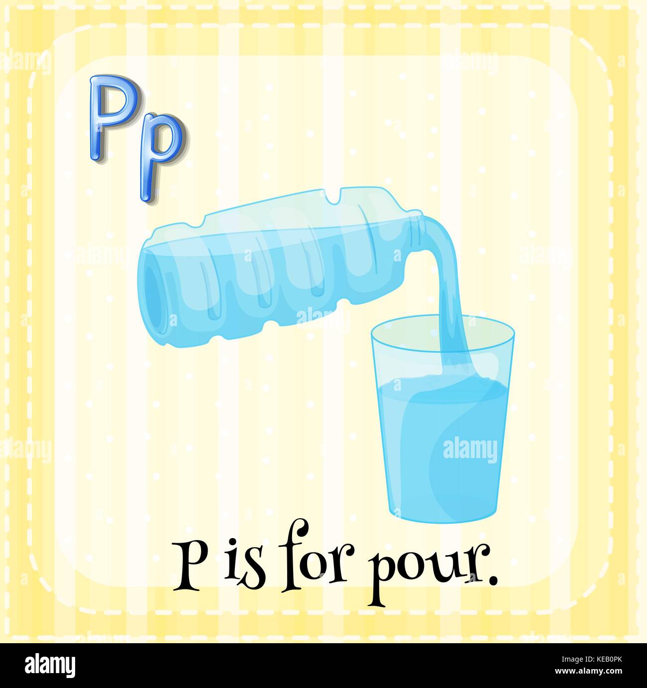 P is for pour Stock Vector Image & Art - Alamy
