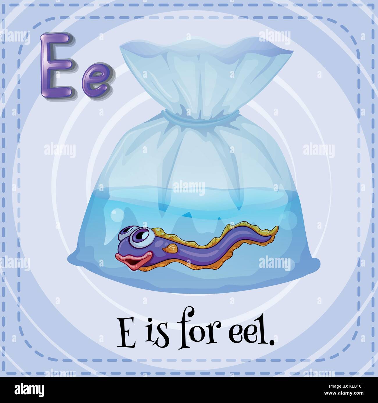 Eel alphabet hi-res stock photography and images - Alamy