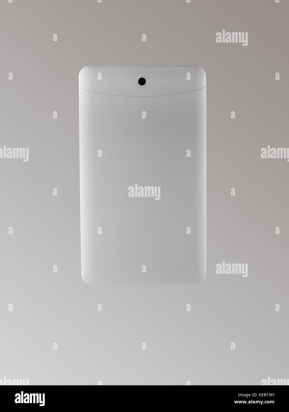 the back side of the tablet on a light background, isolated Stock Photo ...