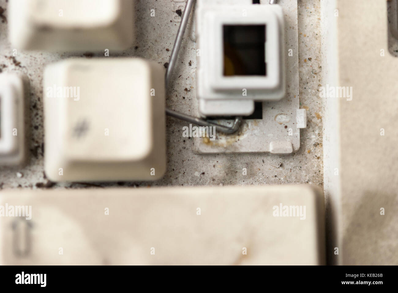 Old broken PC computer keyboards Stock Photo - Alamy