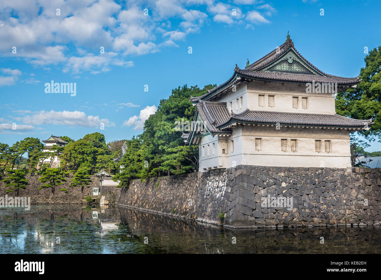 Buildings of Imperial palace in Tokyo, japan Stock Photo - Alamy