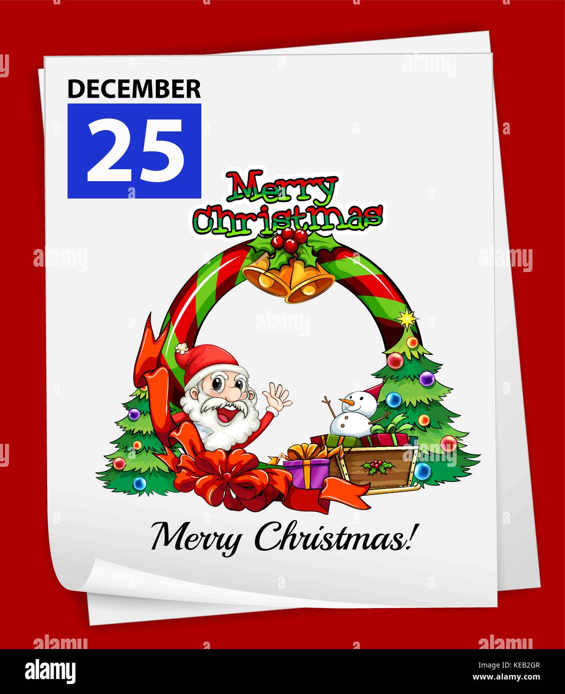 December 25 Stock Vector Images - Alamy