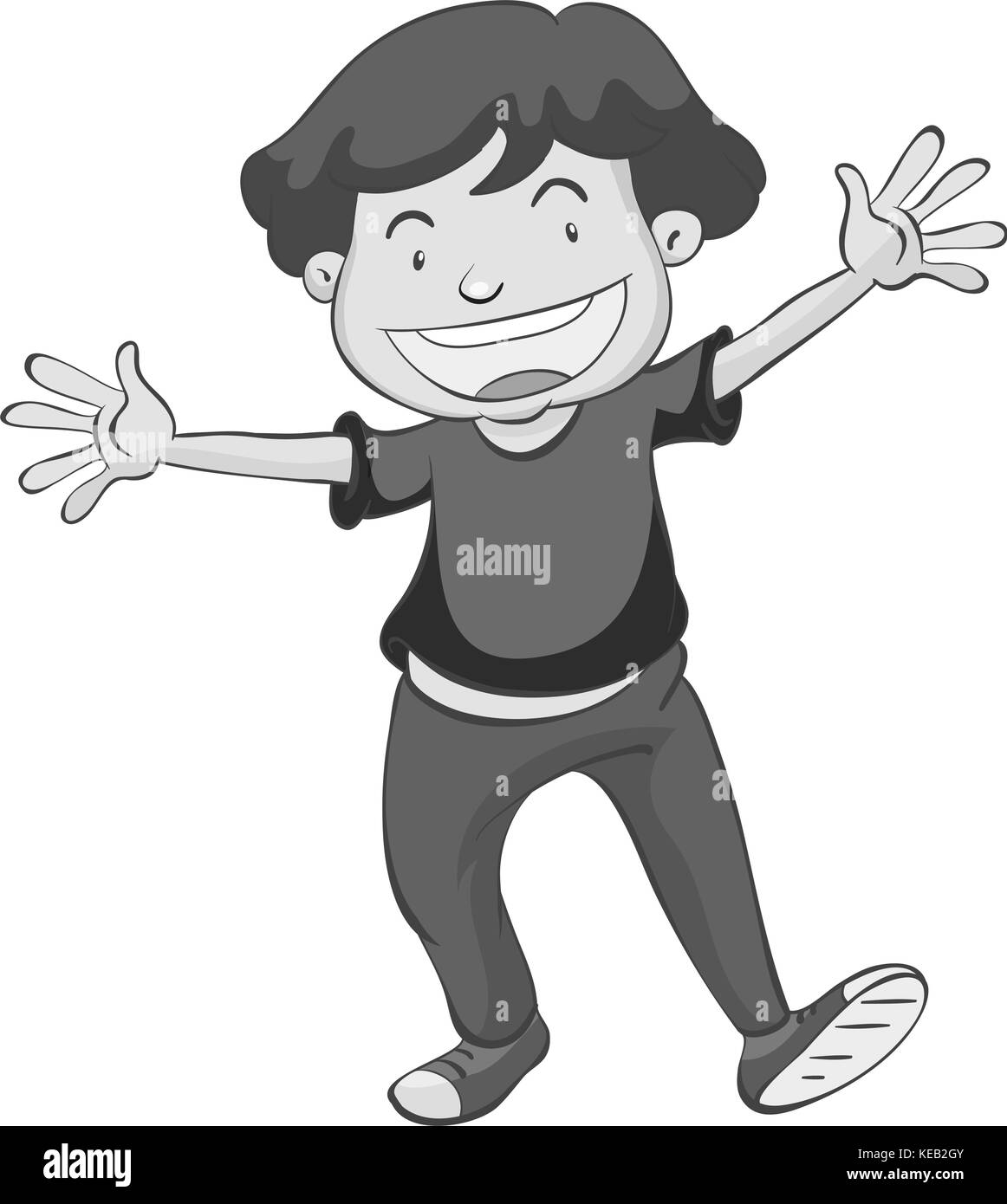 Arms up Stock Vector Images - Alamy