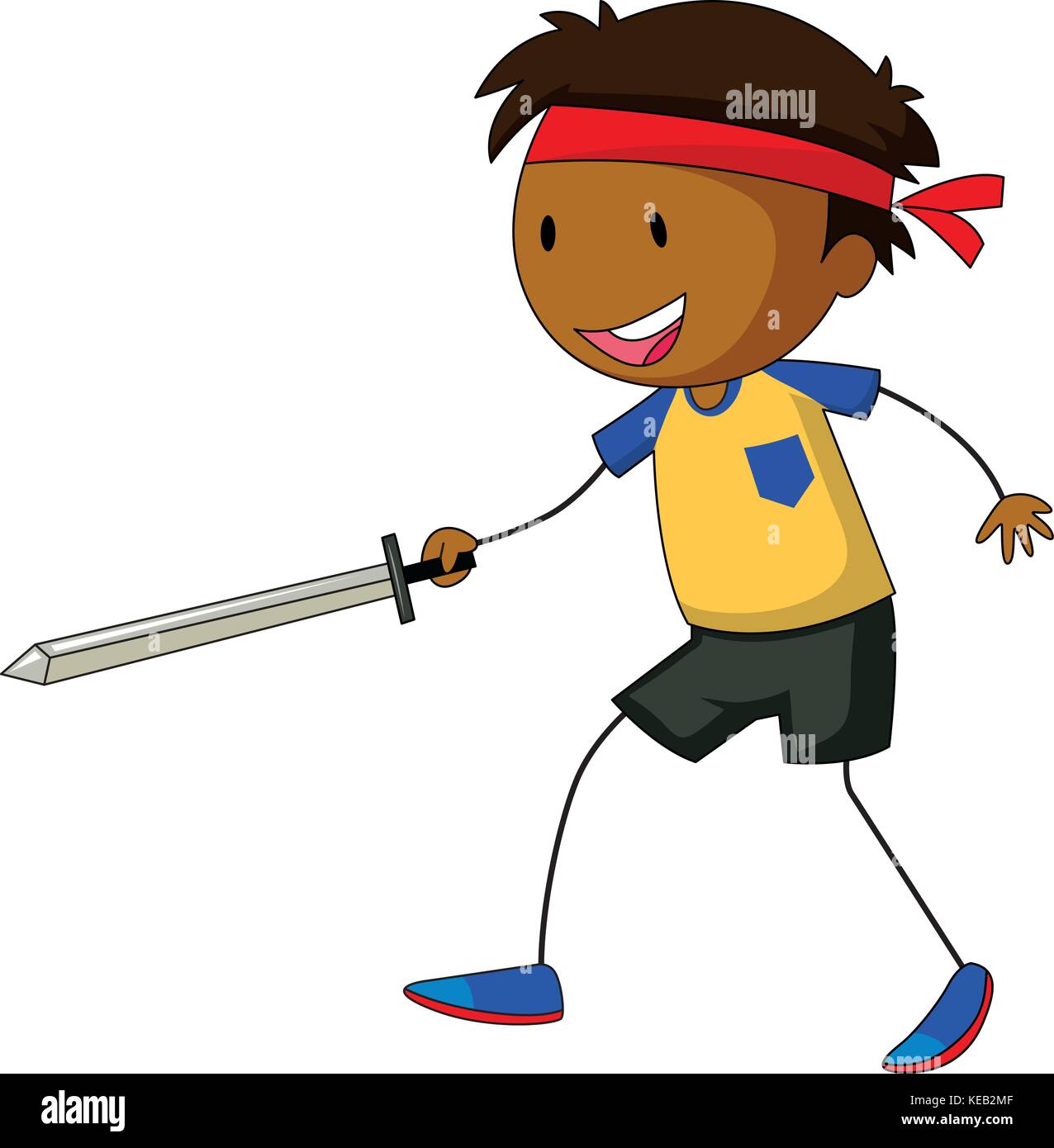 Fighting for a picture Stock Vector Images - Alamy