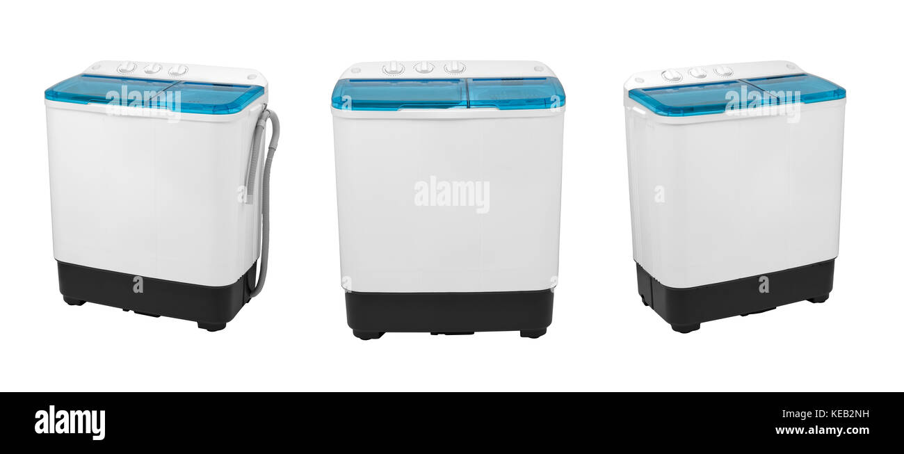 activator washing machine on a white background, three image positions ...