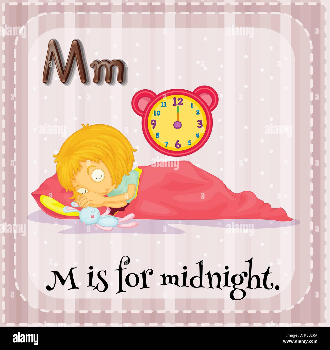 Bedtime learning Stock Vector Images - Alamy