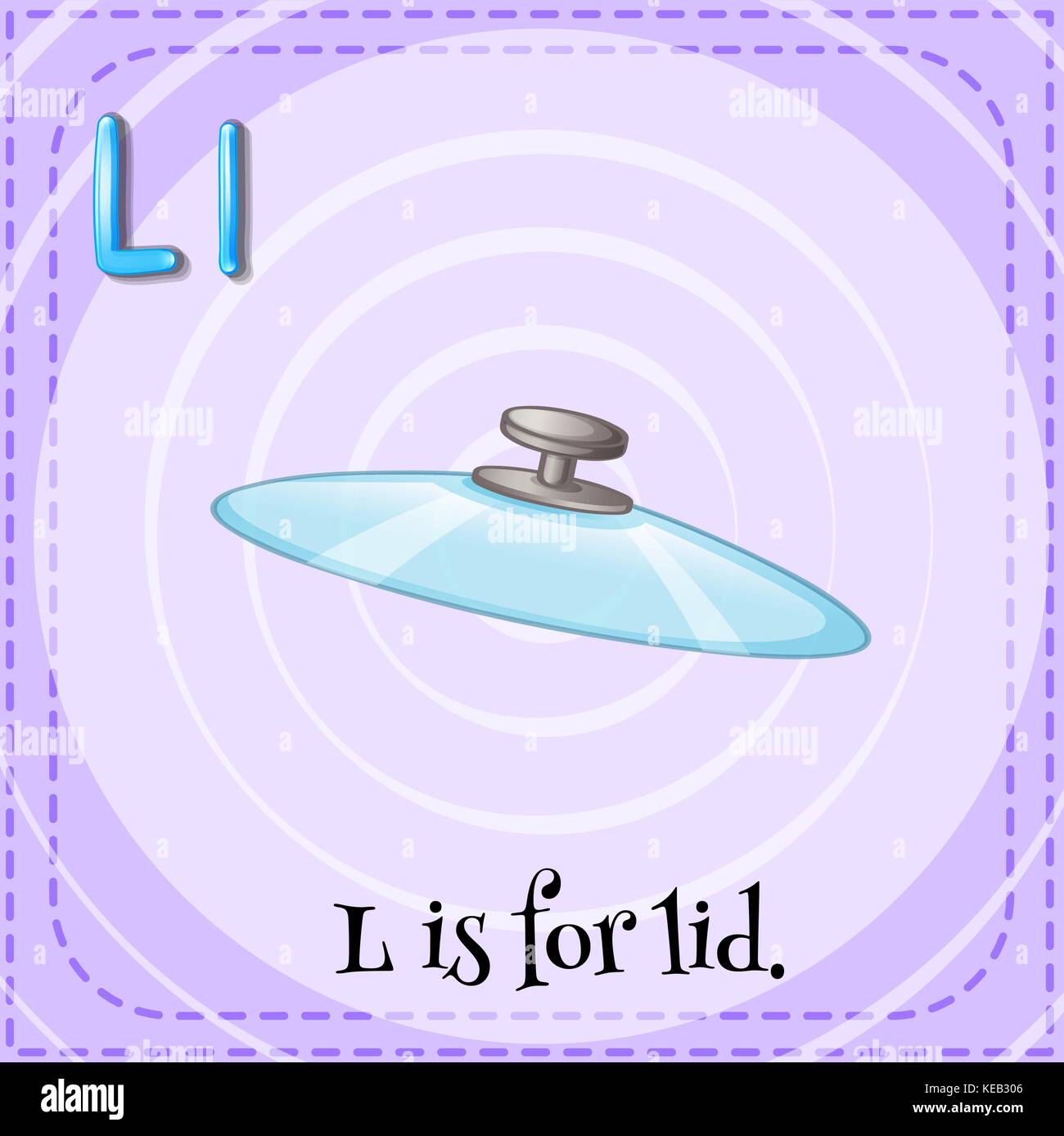 Flashcard alphabet children Stock Vector Images - Alamy