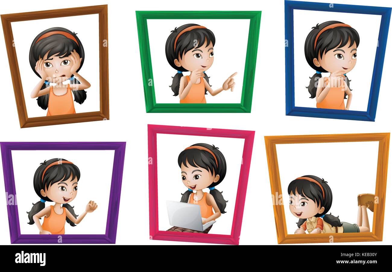 Many photos Stock Vector Images - Alamy