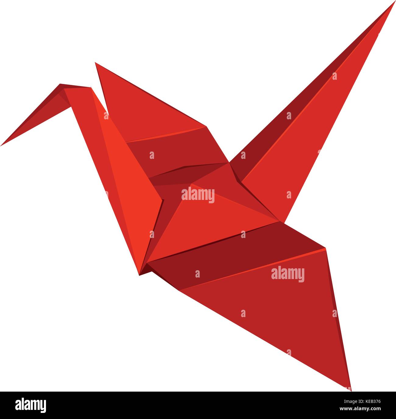 Illustration of a japanese origami Stock Vector Image & Art - Alamy
