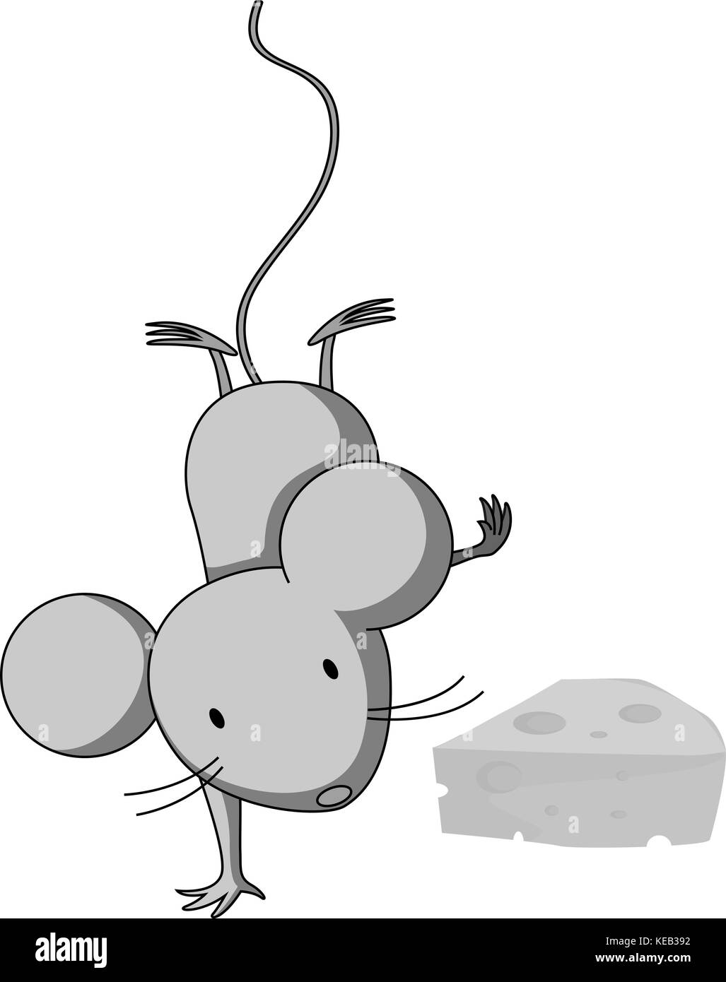 Mouse snack Stock Vector Images - Alamy