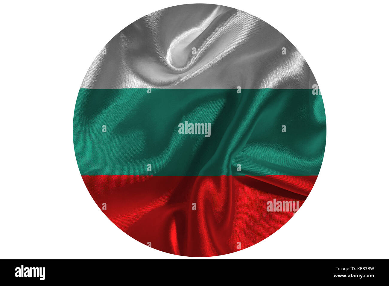 Bulgaria national flag 3D illustration symbol Stock Photo - Alamy