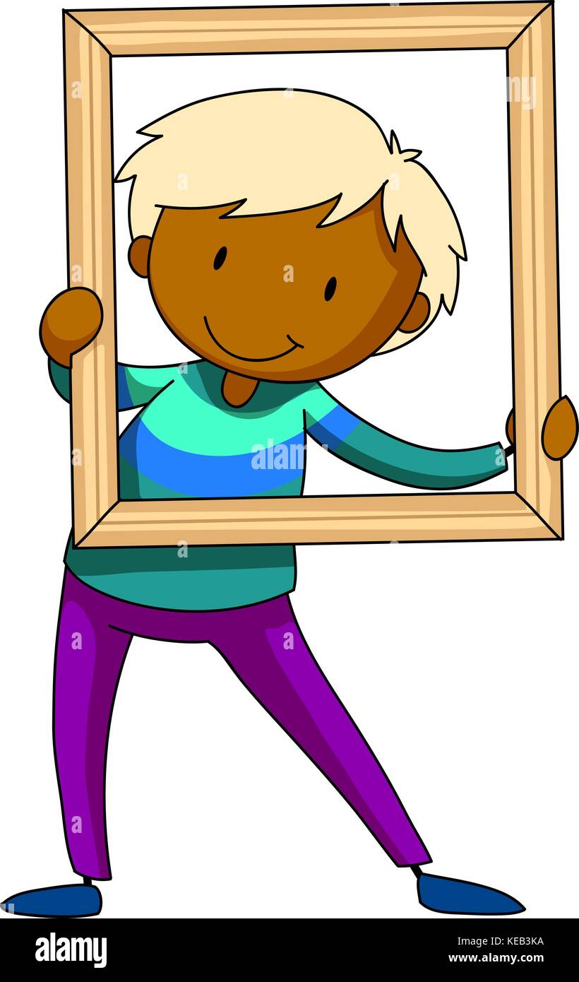 Close up man Stock Vector Images - Alamy