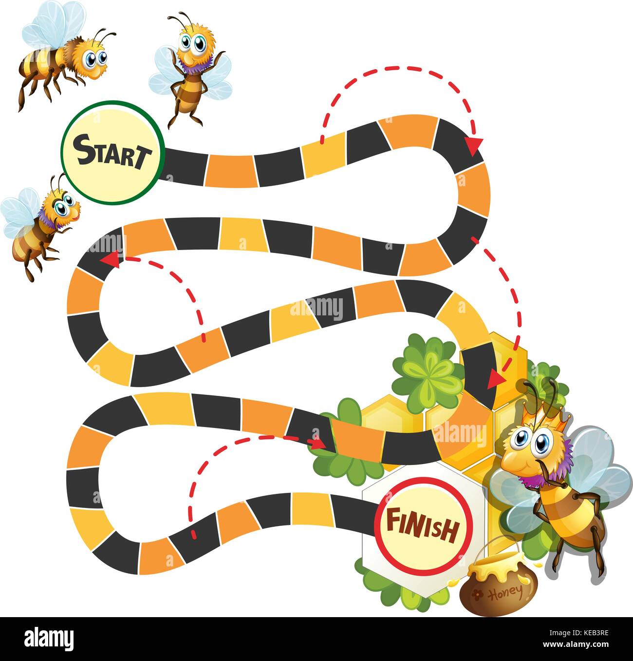 Problem with bees Stock Vector Images - Alamy