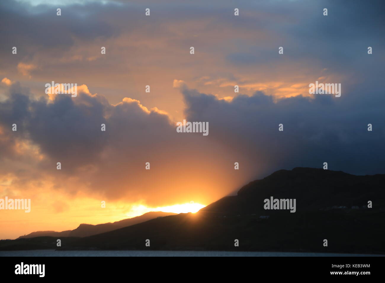 Sky view in Ireland Stock Photo - Alamy