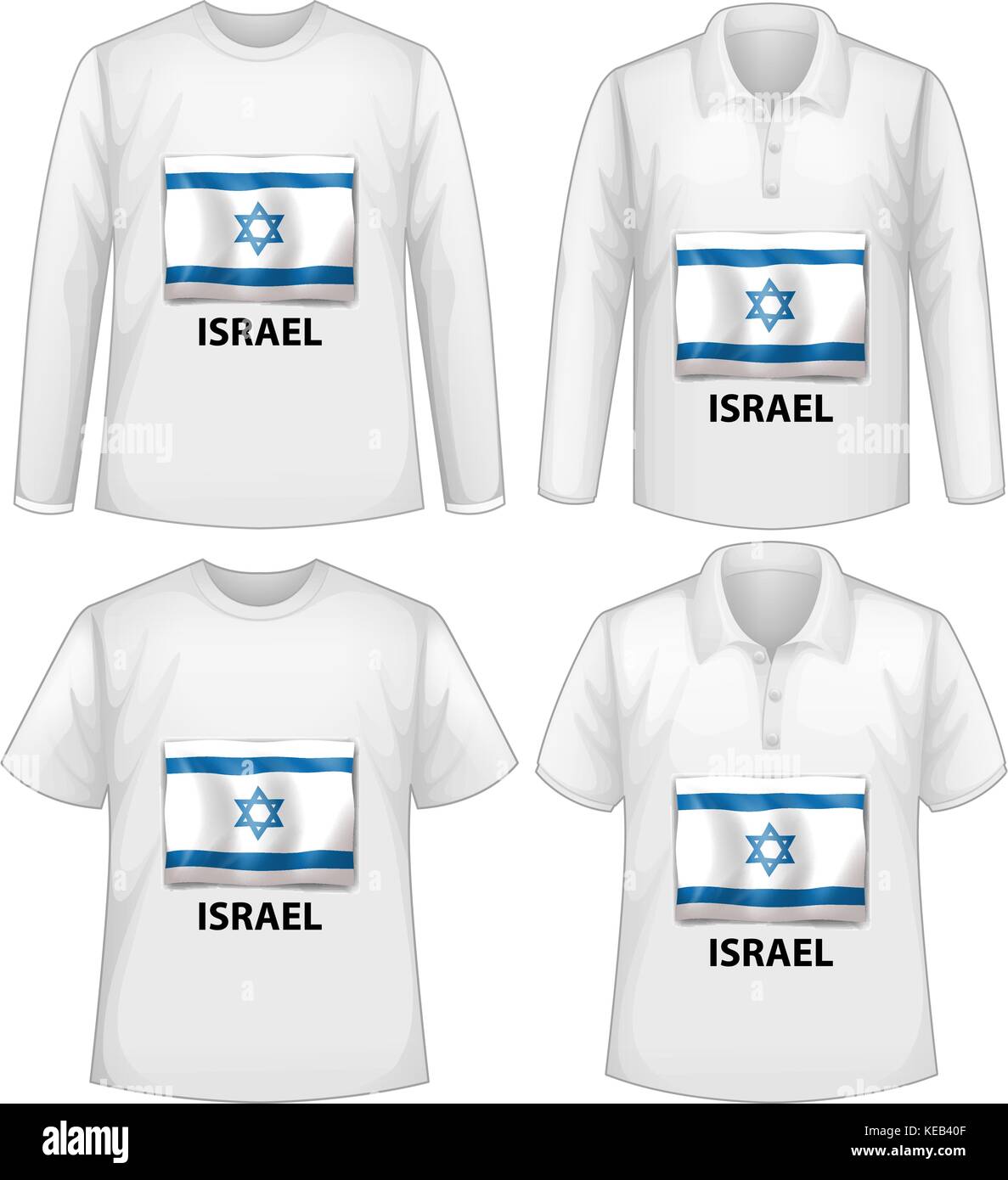 Israel clothes Stock Vector Images - Alamy