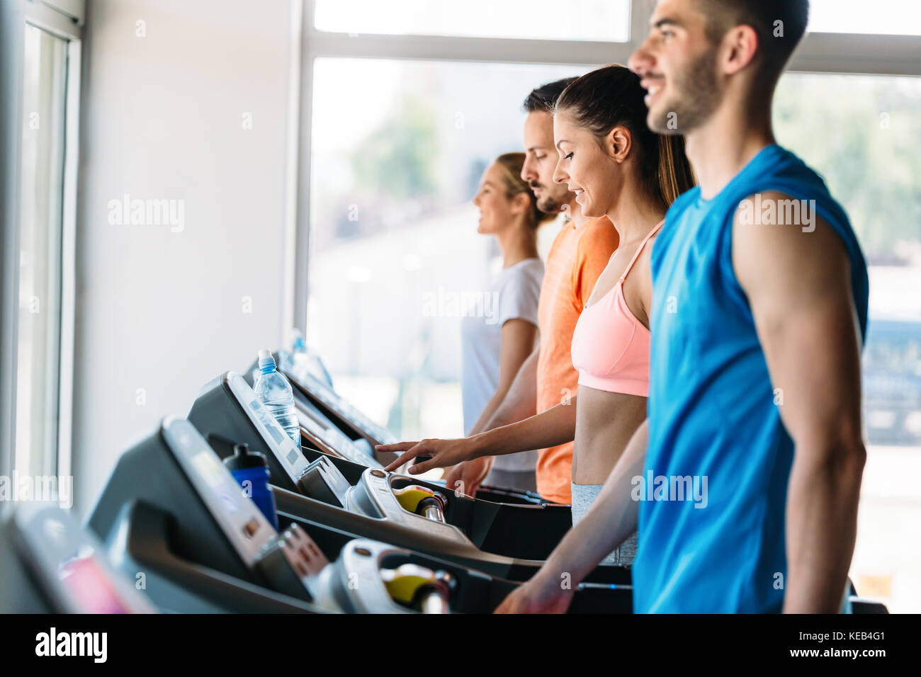 Team gym hi-res stock photography and images - Alamy