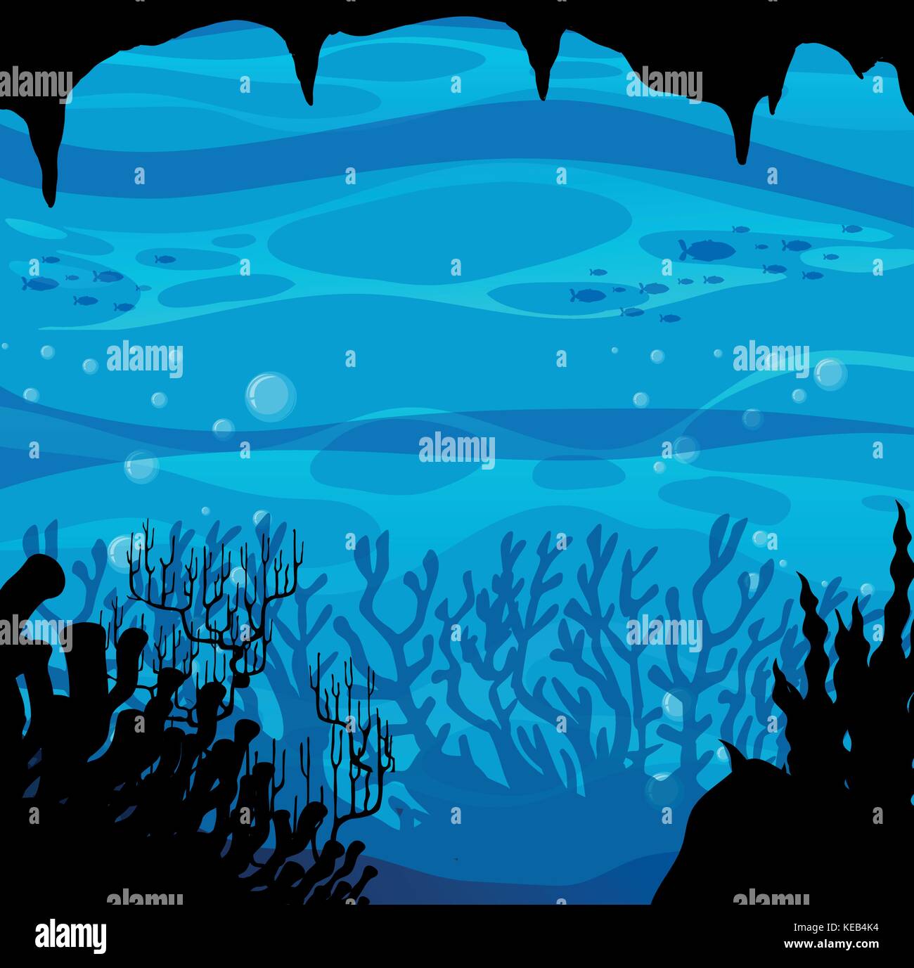 Underwater Silhouette