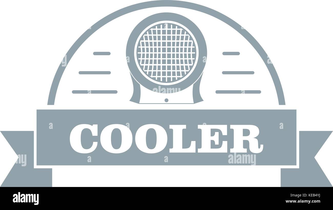 Air cooler logo, simple gray style Stock Vector Image & Art - Alamy
