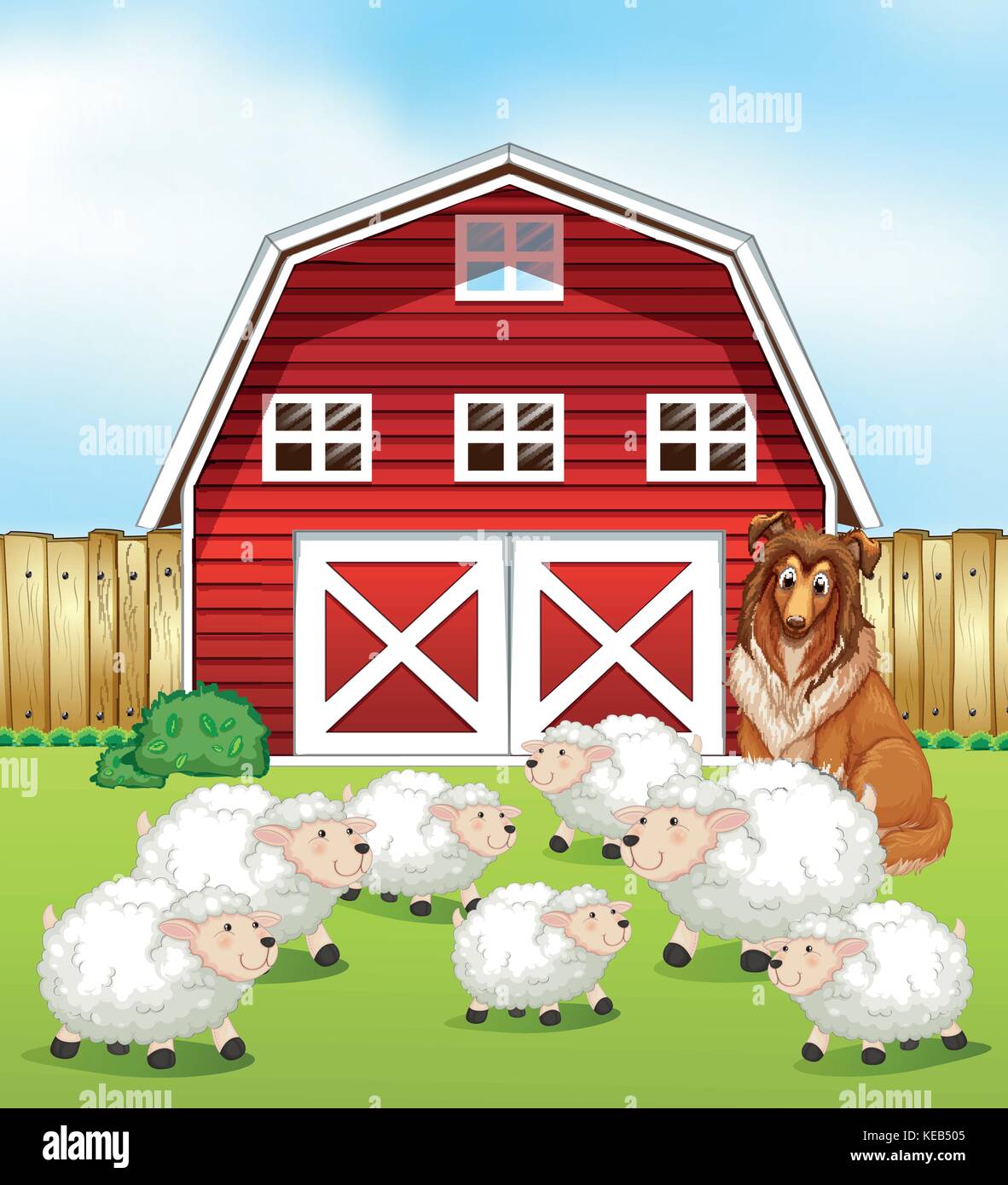 Barn In Field On Stock Vector Images Alamy Barn In Field On Stock Vector Images Alamy