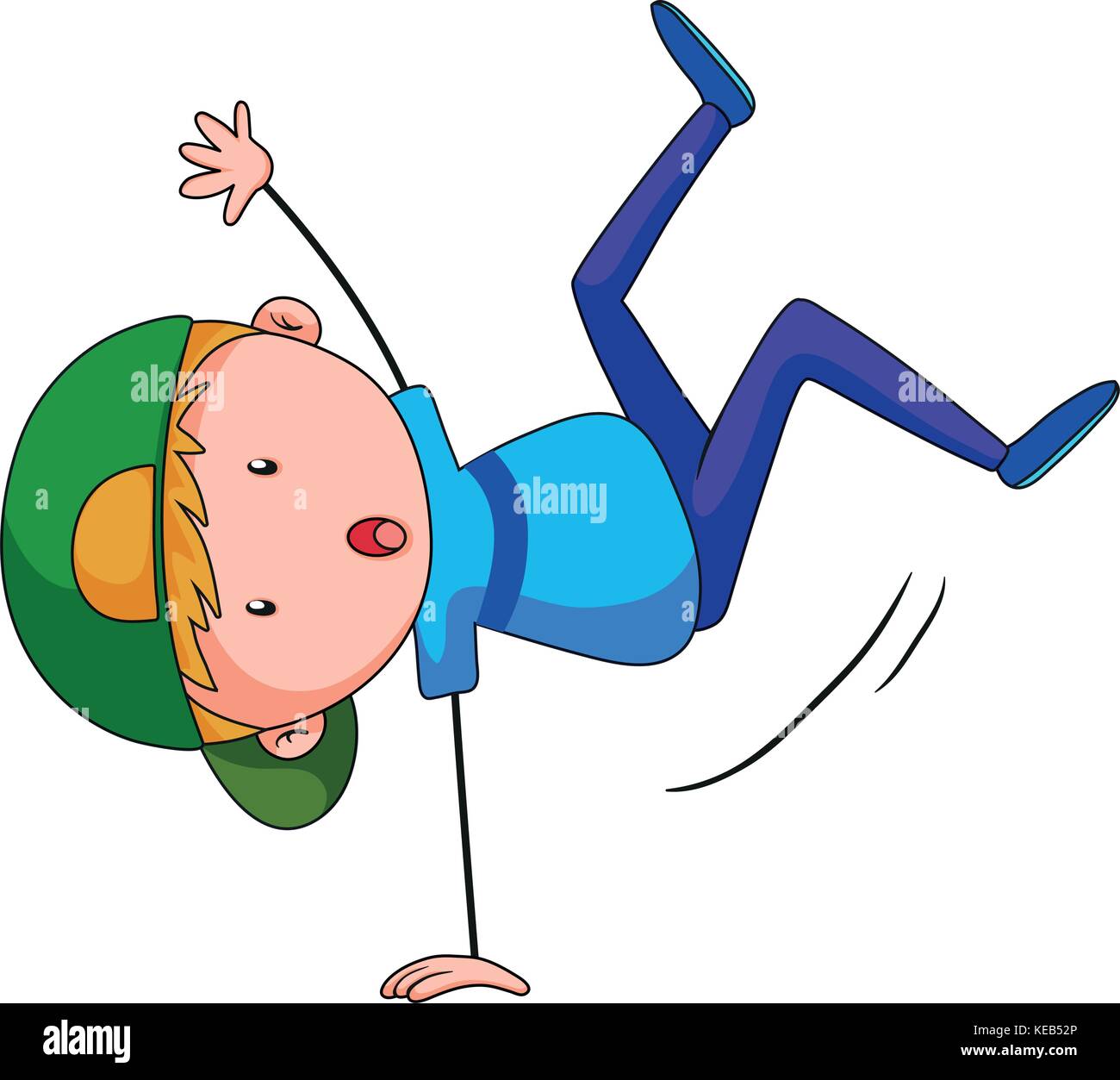 Child handstand isolated hi-res stock photography and images - Alamy