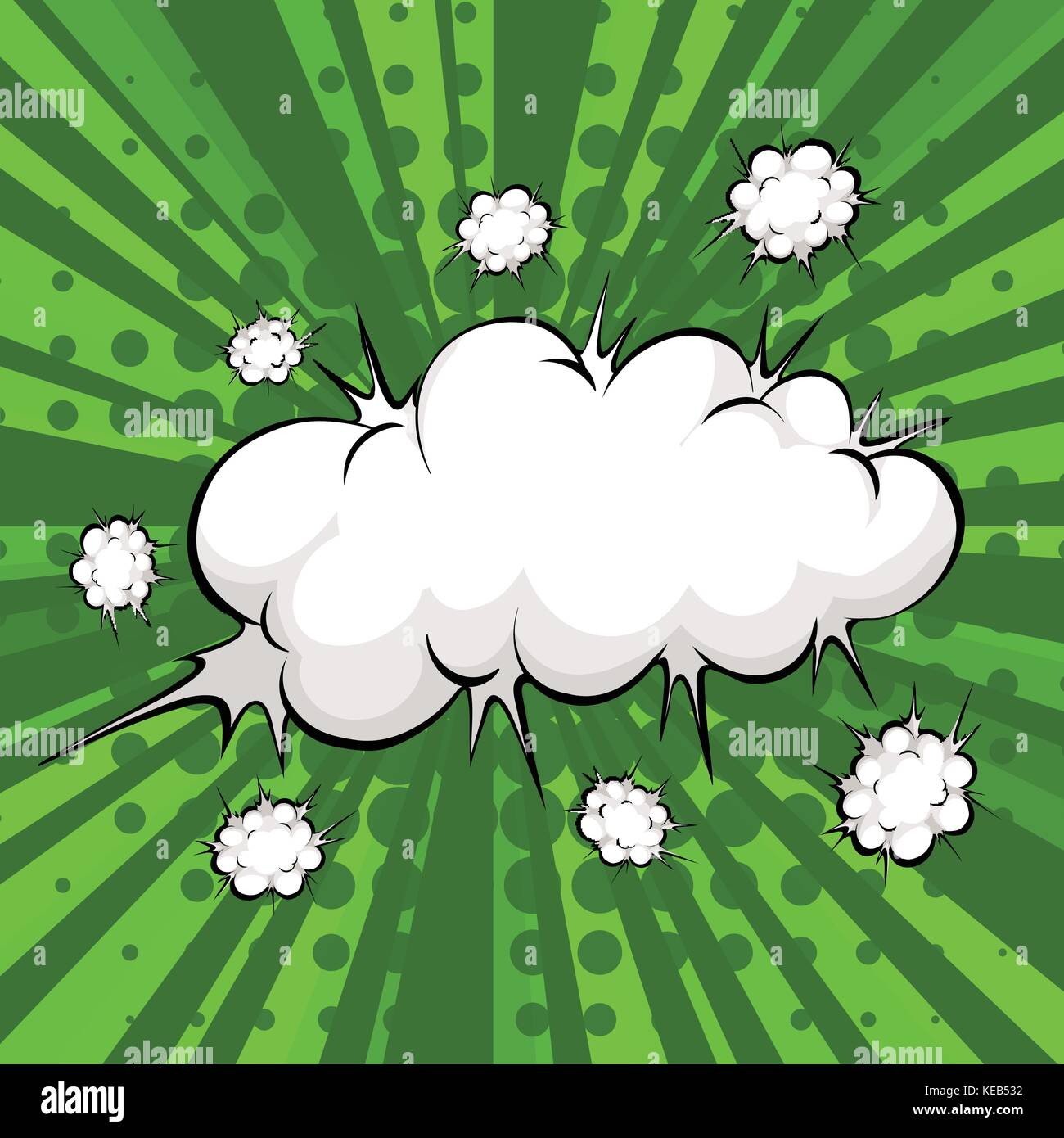 Cloud explosion with abstract background Stock Vector Image & Art - Alamy