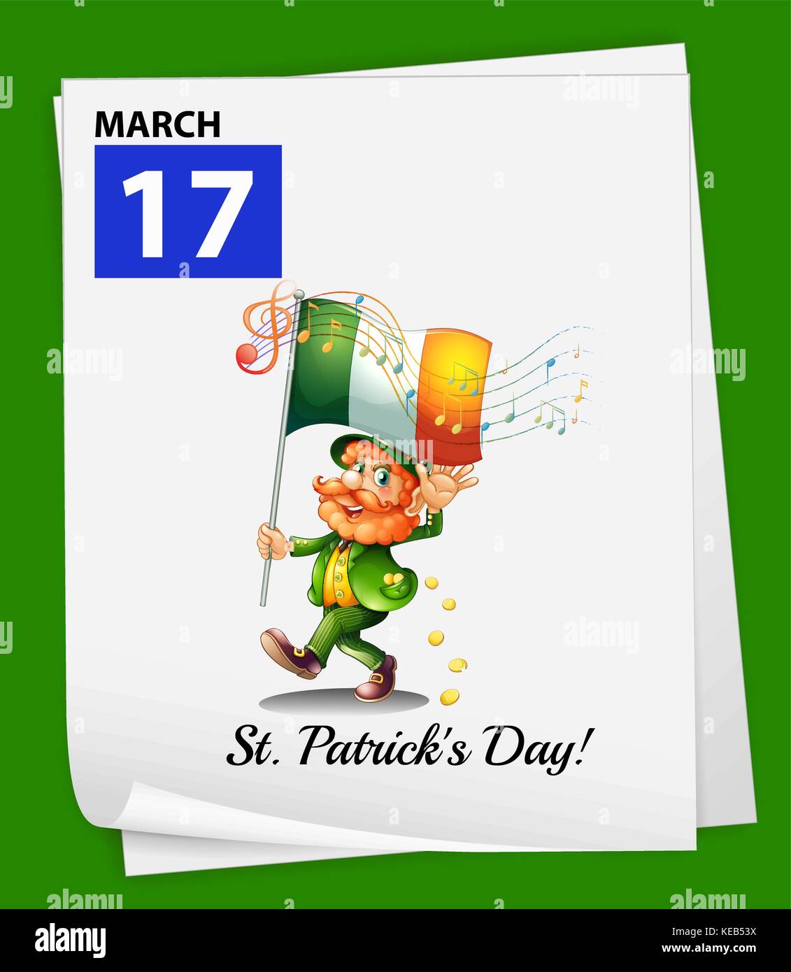 Illustration of March 17 is St.Patrick's day Stock Vector Image & Art ...