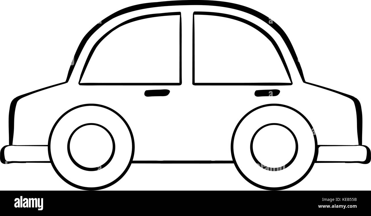 Close up classic small car Stock Vector Image & Art - Alamy